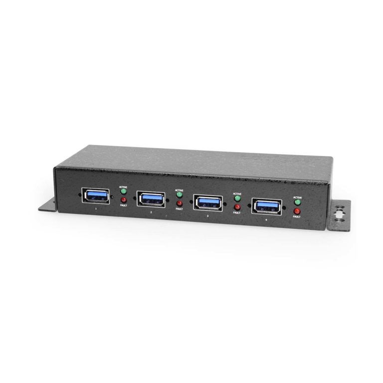 Coolgear 7 Port USB 3.0 Hub 4 3 Type A ports, Variable Voltage Input ...