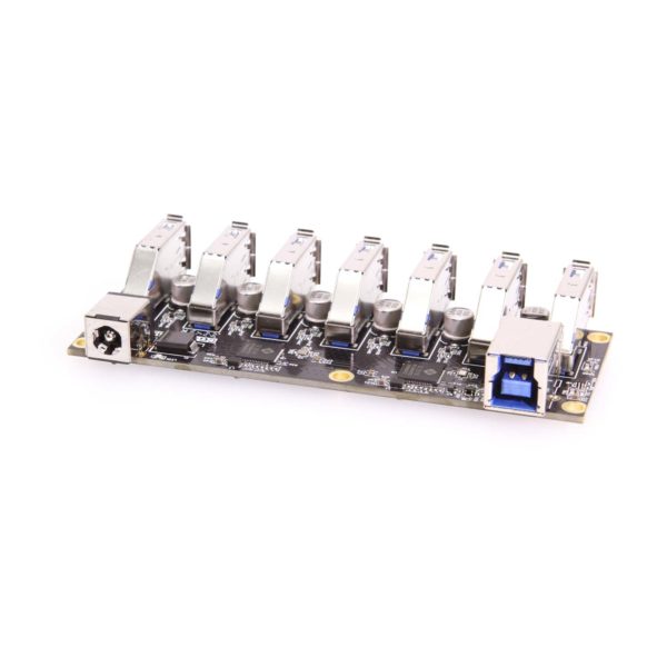Usb 3 2 Gen 1 Mini 7 Port Hub Component W Esd Surge Protection Pcba