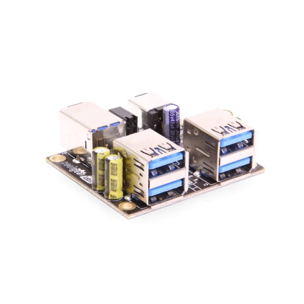 4 Port GL 3523 Hub PCBA w/ LED Indicators & High Current Output - Coolgear