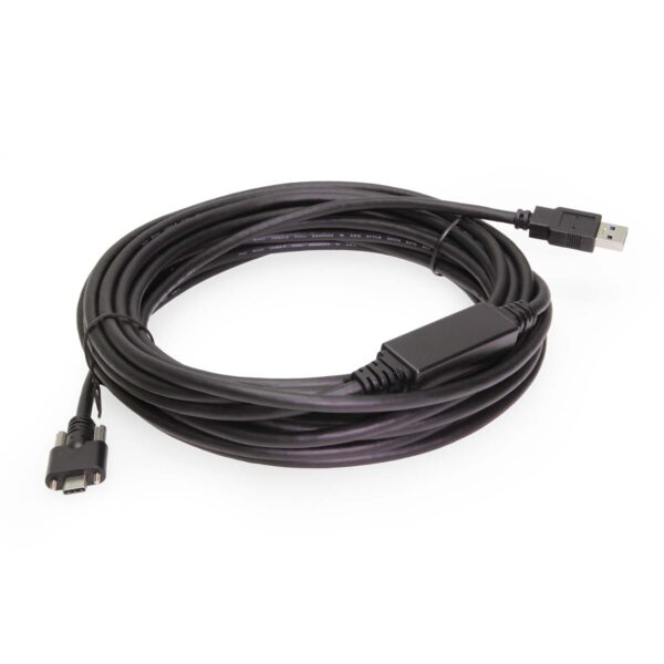 26ft (8m) USB 3.2 Gen 1 Type-A to C Dual Screw Lock Active Extension ...