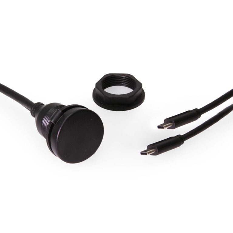 3ft. USB Panel Mount Extension 2 x Type C 3.2 Gen 1 Male to Female ...