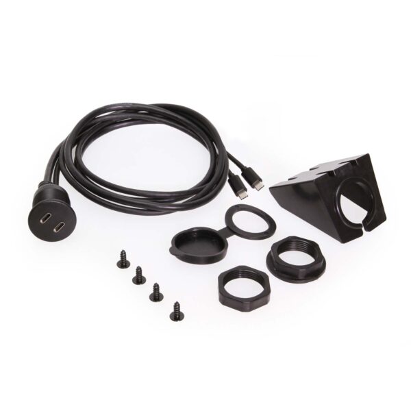 3ft. USB Panel Mount Extension 2 x Type C 3.2 Gen 1 Male to Female ...