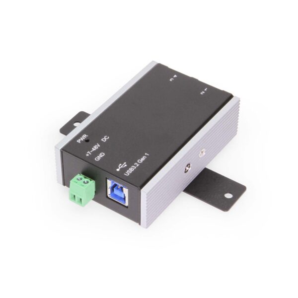 4-Port Industrial USB 3.2 Gen 1 Hub – Wide Temperature Range (–40°C to ...