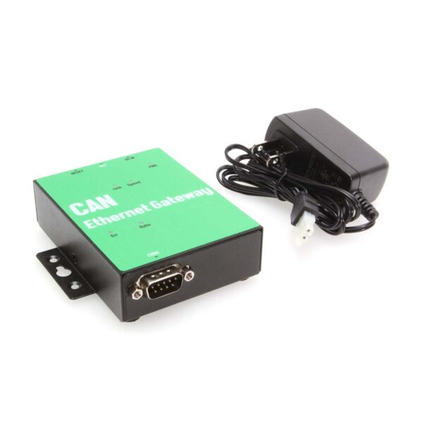 1 Port Ethernet to CAN Bus Adapter w/ 16kV ESD Surge Protection - Coolgear