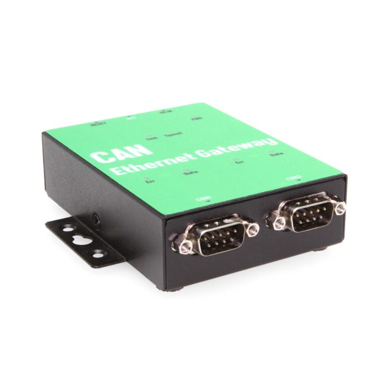 2 Port Ethernet to CAN Bus Adapter w/ 16kV ESD Surge Protection - Coolgear