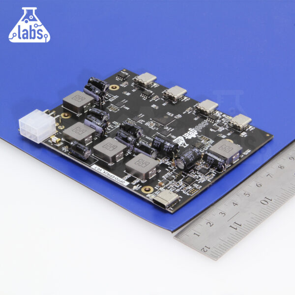 4-Port 320W USB 3.2 Gen 2 PD 3.1 EPR PCBA w/ 140W PD EPR Upstream & ESD Surge Protection - Coolgear