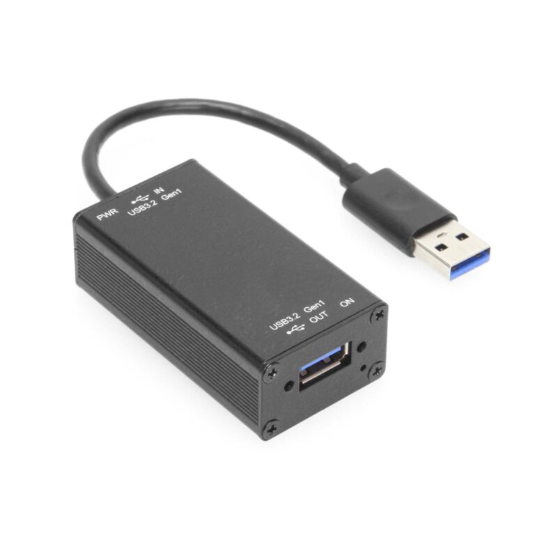 Single Port Managed USB 3.2 Gen 1 Adapter w/ ESD Surge Protection and ...