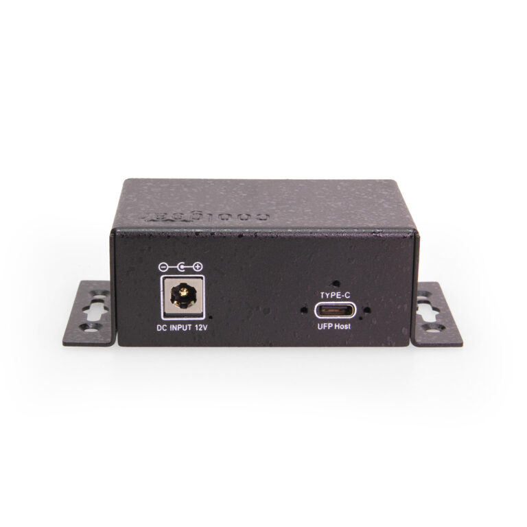 4 Port USB 3.2 Gen 2 Mini Powered Hub w/ ESD Surge Protection & Power ...