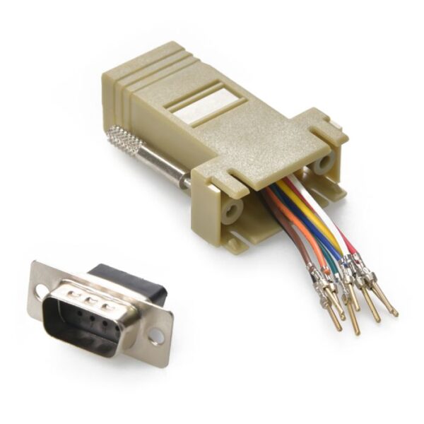 DB9 Male to RJ45 Modular Serial Adapter - Coolgear