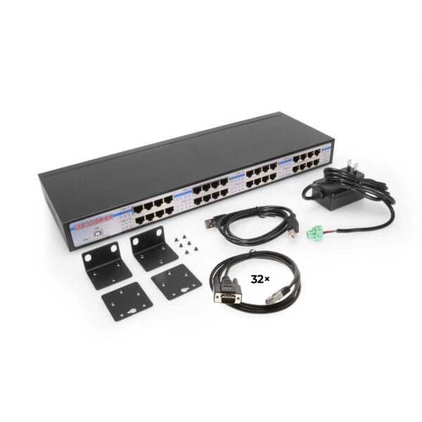 32 Port RS-232 USB-to-Serial Adapter - Coolgear