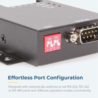 USB 2.0 to RS-232 / RS-422 / RS-485 Selectable Industrial Serial ...