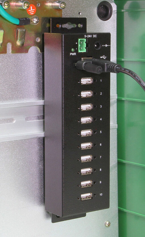 USB Panel Mount Extension 1 x Type C 3.0 and 1 x USB 3.0 A Male to ...