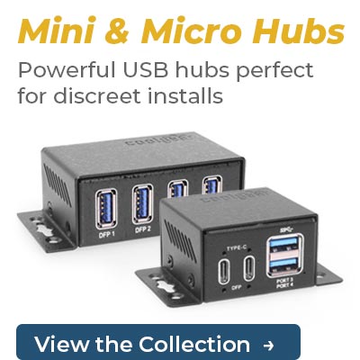 Mountable USB Hubs - Surface, Wall, Panel Mount Hubs - Coolgear - Buy ...